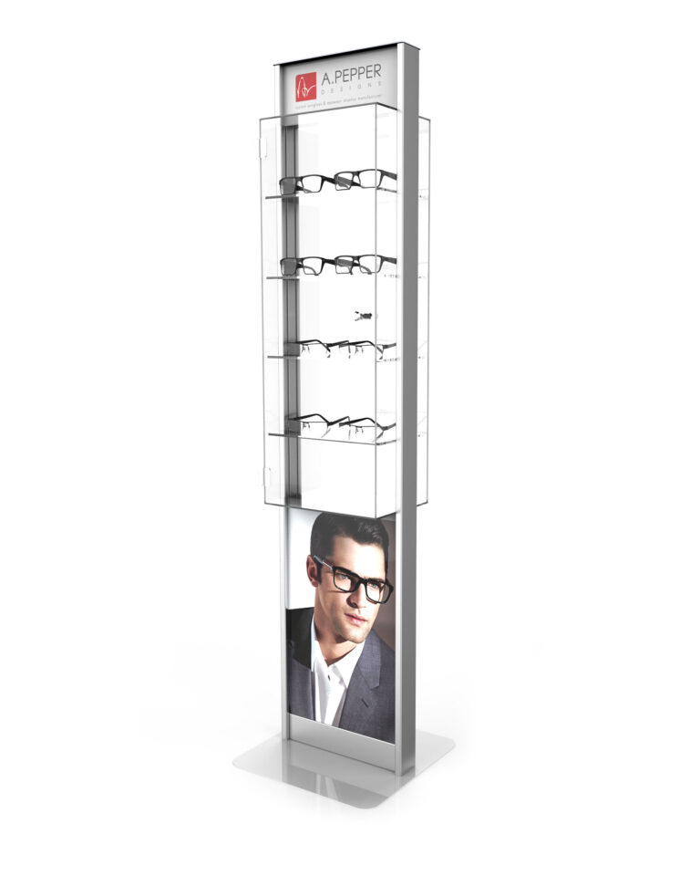 Eyewear Display - #410 Custom Optical Locking Floor